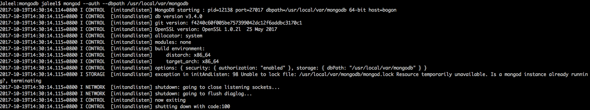 MongoDB用户安全配置_mongo conf security-CSDN博客